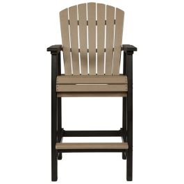 Ashley Fairen Trail Barstool in Black & Driftwood Color Combination ...