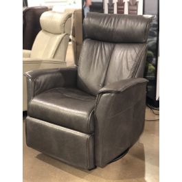Norweigan Comfort Duke Large Relaxer Power Leather Swivel Recliner ...