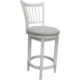 Parker House Americana Modern Swivel Barstool with Spindle Back in ...