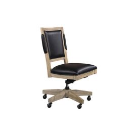 aspenhome harper point office chair in bleached khaki | Hudson's ...