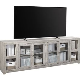 Aspenhome Avery Loft Limestone 97 Inch TV Stand Console | Hudson's ...