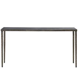 Universal Curated Minimalist Oil Rubbed Bronze Console Table | Hudson's ...