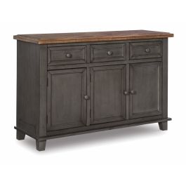 John Thomas Vista Buffet in Hickory & Coal | Hudson's Furniture + Mattress