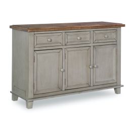 John Thomas Vista Buffet in Hickory & Stone | Hudson's Furniture + Mattress