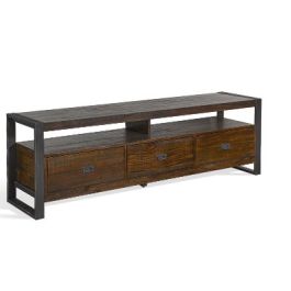 Sunny Designs Homestead Tobacco Leaf 78 Inch TV Stand Console | Hudson ...