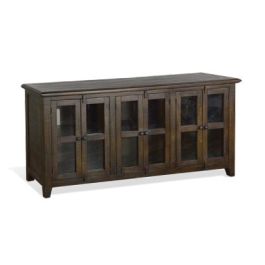 Sunny Designs Tobacco Leaf 70 Inch TV Stand Console | Hudson's ...