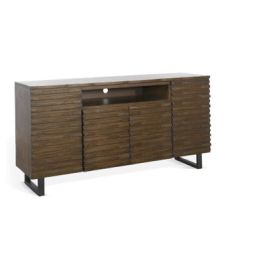 Sunny Designs Tobacco Leaf 72 Inch Media TV Stand Console | Hudson's ...