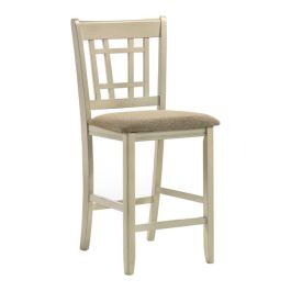 Intercon Mission Casuals Rustic White & French Oak Mission 24 Inch ...