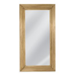 Bassett Mirror Traditional Gold Queenie Floor Mirror | Hudson's ...