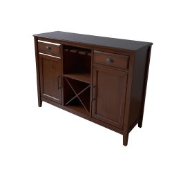 New Classic Bixby Server in Espresso | Hudson's Furniture + Mattress
