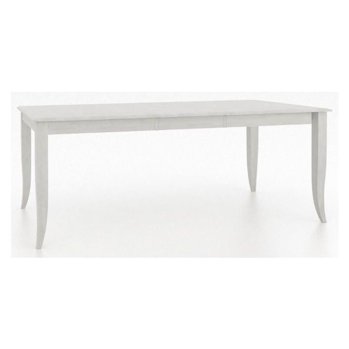 Canadel Core Cloud Bevel Edge Wood Dining Table with Leaf | Hudson's ...