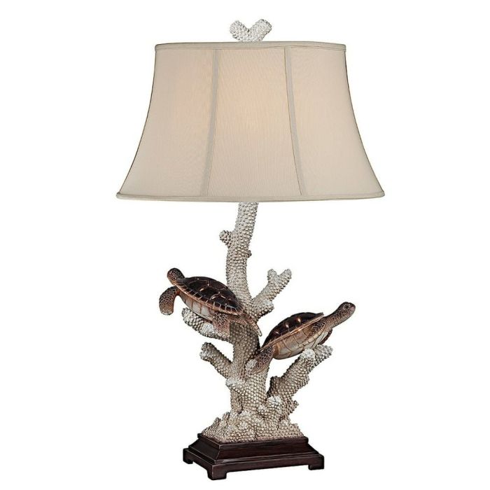 Madison Avenue Pair of Turtles Night Light Table Lamp | Hudson's ...
