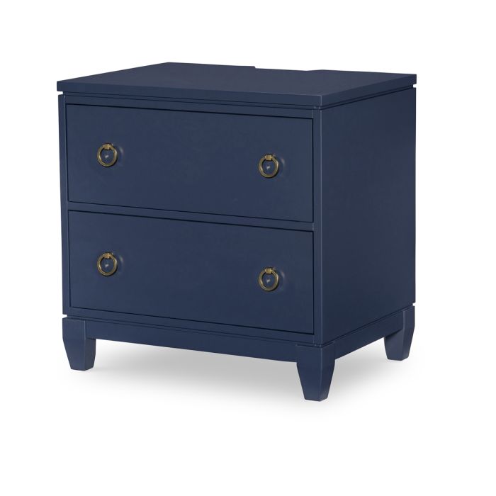 Legacy Classic Night Stand Blue Finish Summerland Inkwell | Hudson's ...
