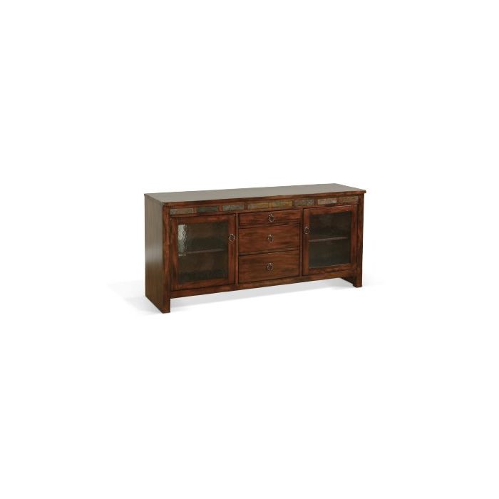Sunny Designs Santa Fe Dark Chocolate 60 Inch TV Stand Console | Hudson ...