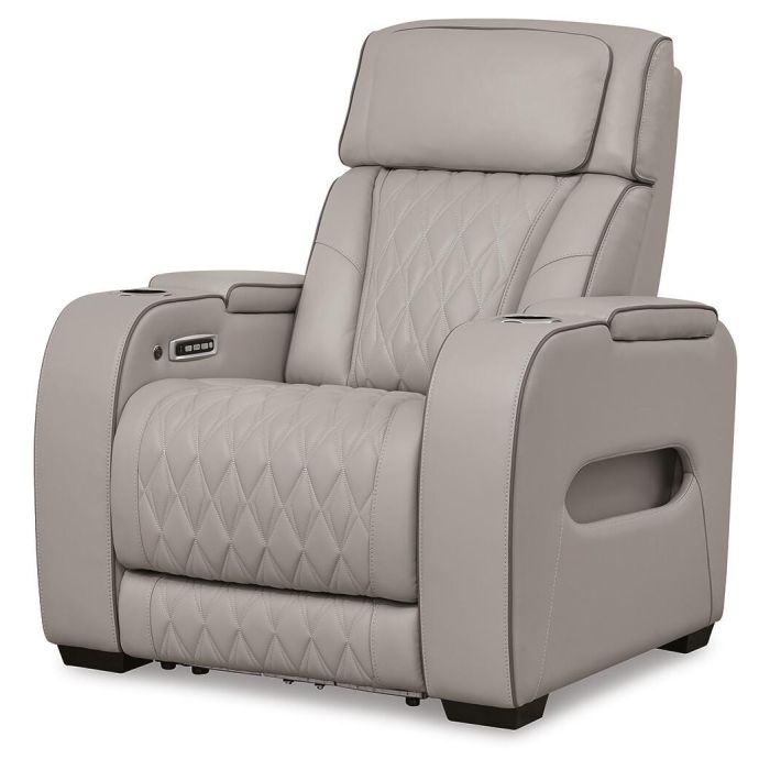 Boyington Zero Gravity P2 Dual-Power Adjustable Headrest Leather Heat ...